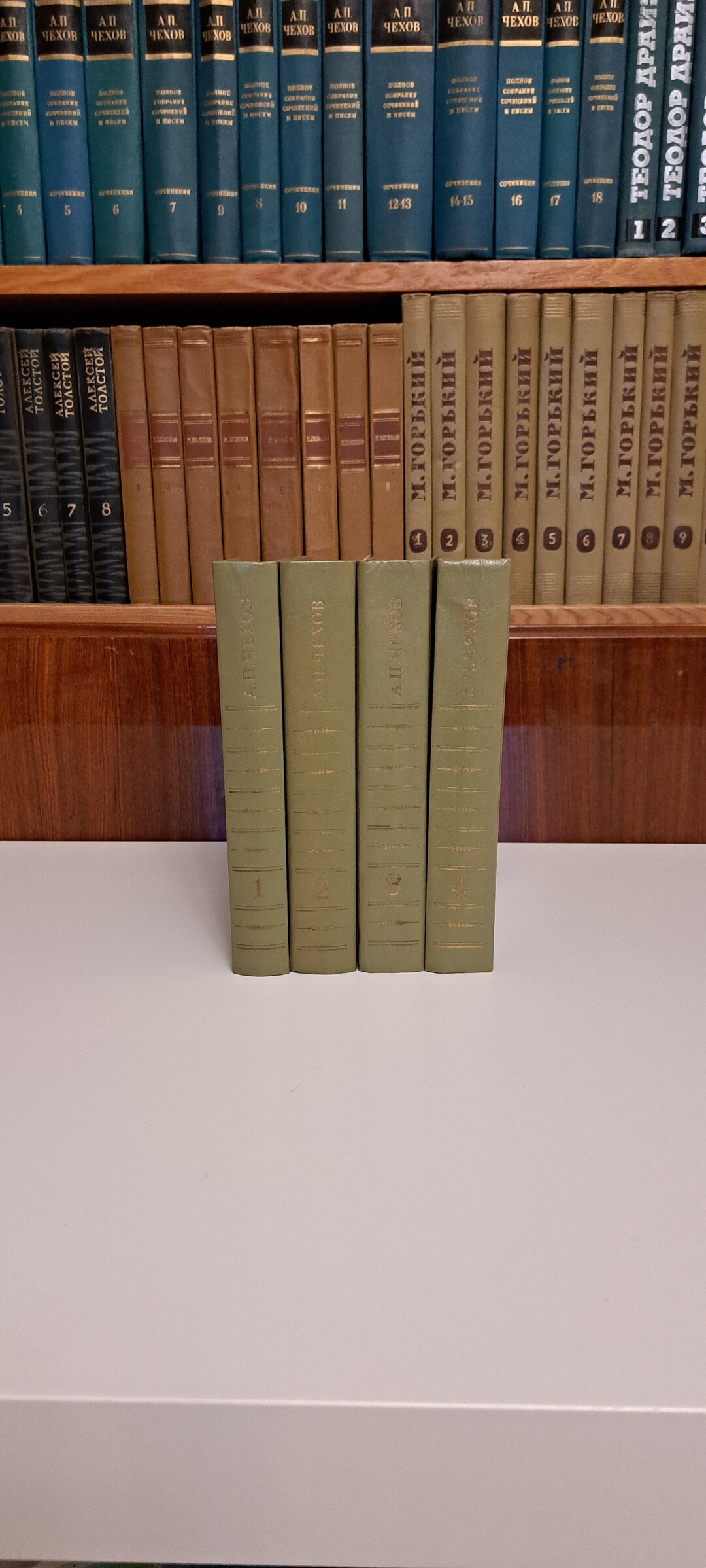 Anton Chekhov Collected Volumes, Anton Pavlovich Chekhov Vintage Books Set 4 Volumes, Russian ...