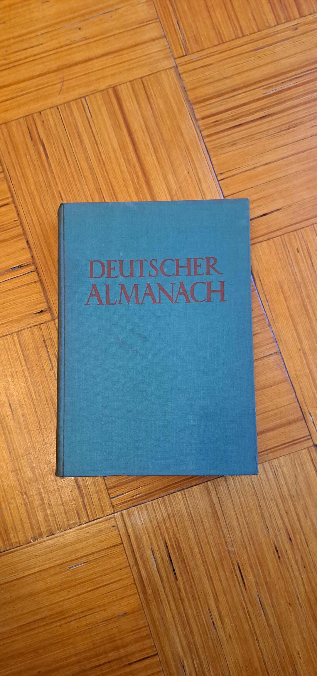 Deutscher Almanach Book, Antique Deutsch Book 1942, German Antique Book ...