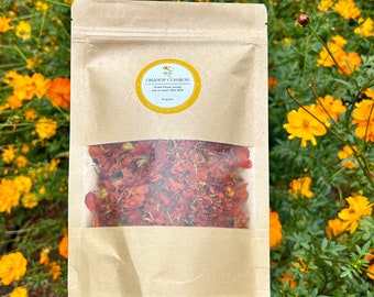 Real Pressed Sulphur Cosmo Flowers Cosmos Sulphureus Dried - Etsy