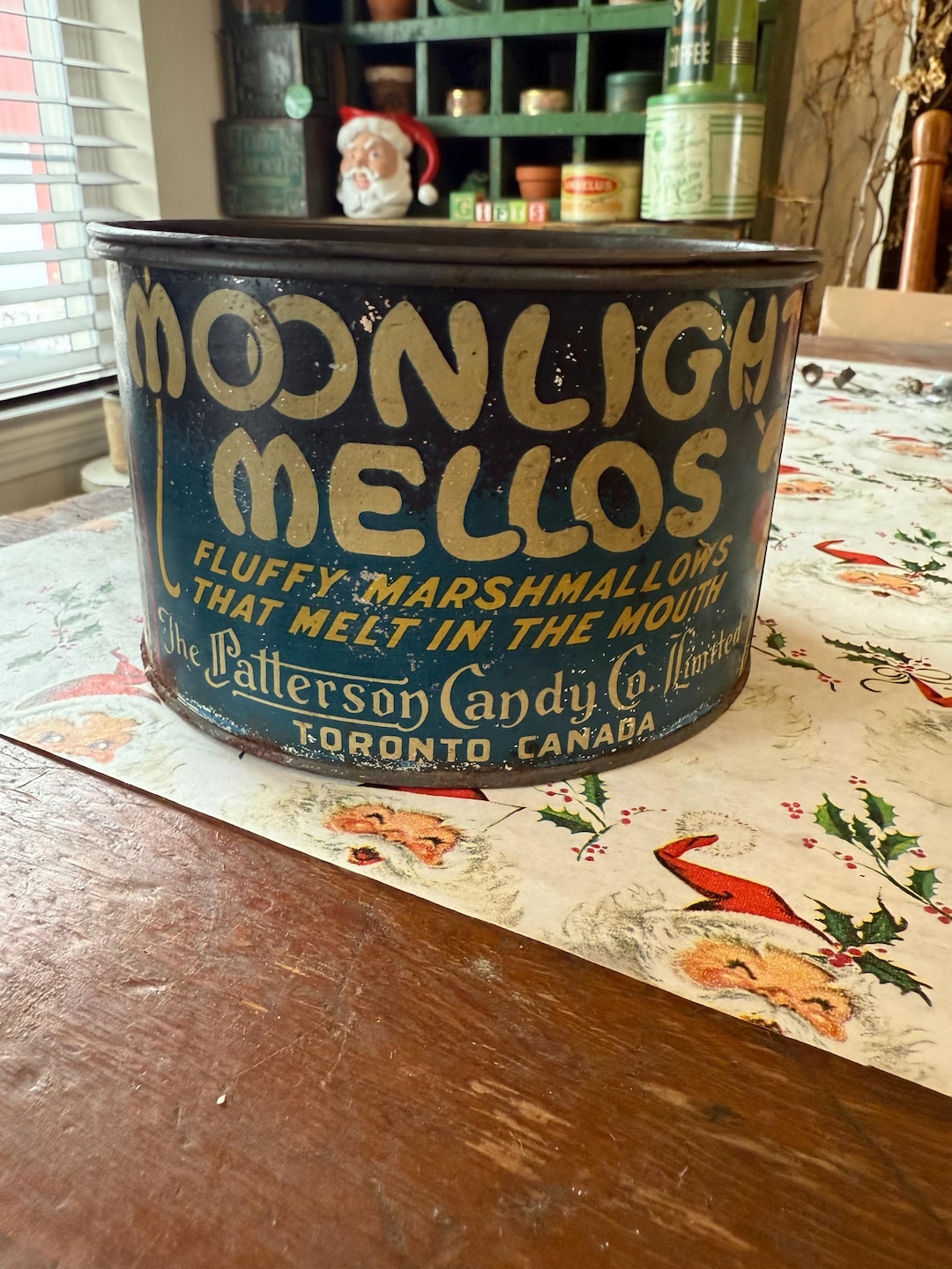 Rare Vintage Small Size Moonlight Mellows Marshmallow Tin - Etsy