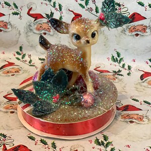 Vintage Christmas Embellished Craft - Etsy