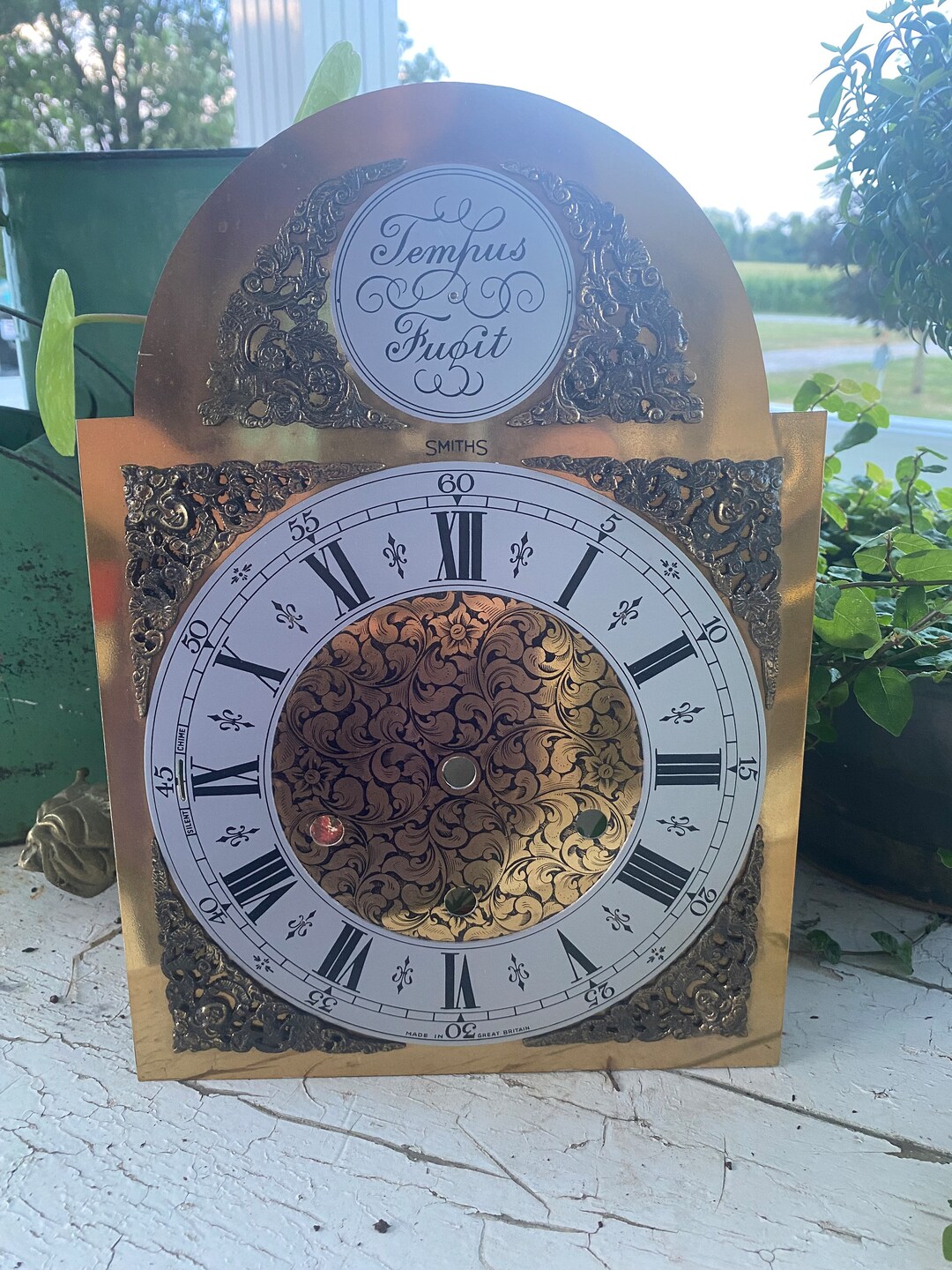 Vintage Clock Face , Home Decor Clock Face - Etsy