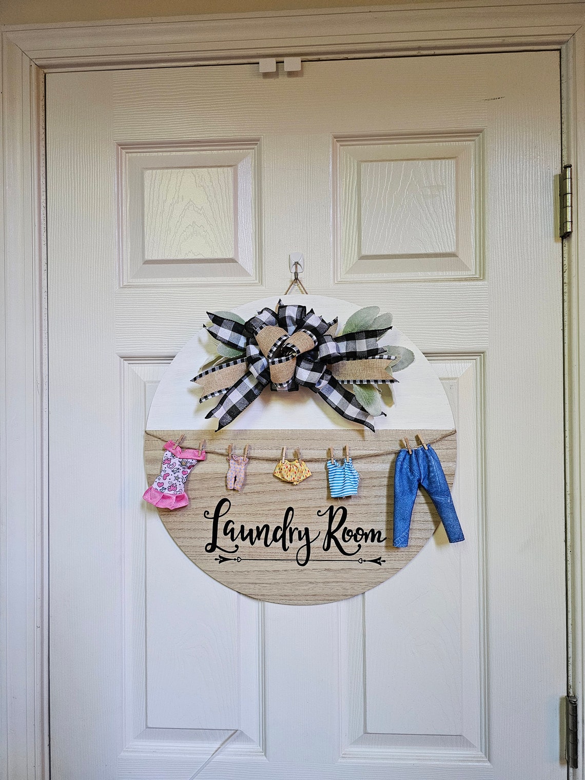 Laundry Room Door Hanger Decor Decoration Welcome Board - Etsy
