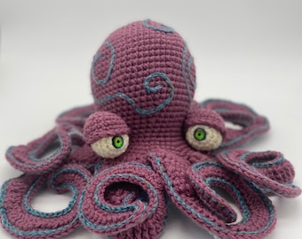 Octopus Stuffy Weighted Jumbo Size - Etsy