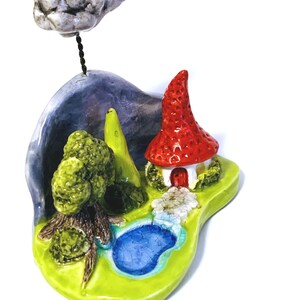 We've Got It All... Highly Detailed Mini Gnome Home Ceramic Fairy ...
