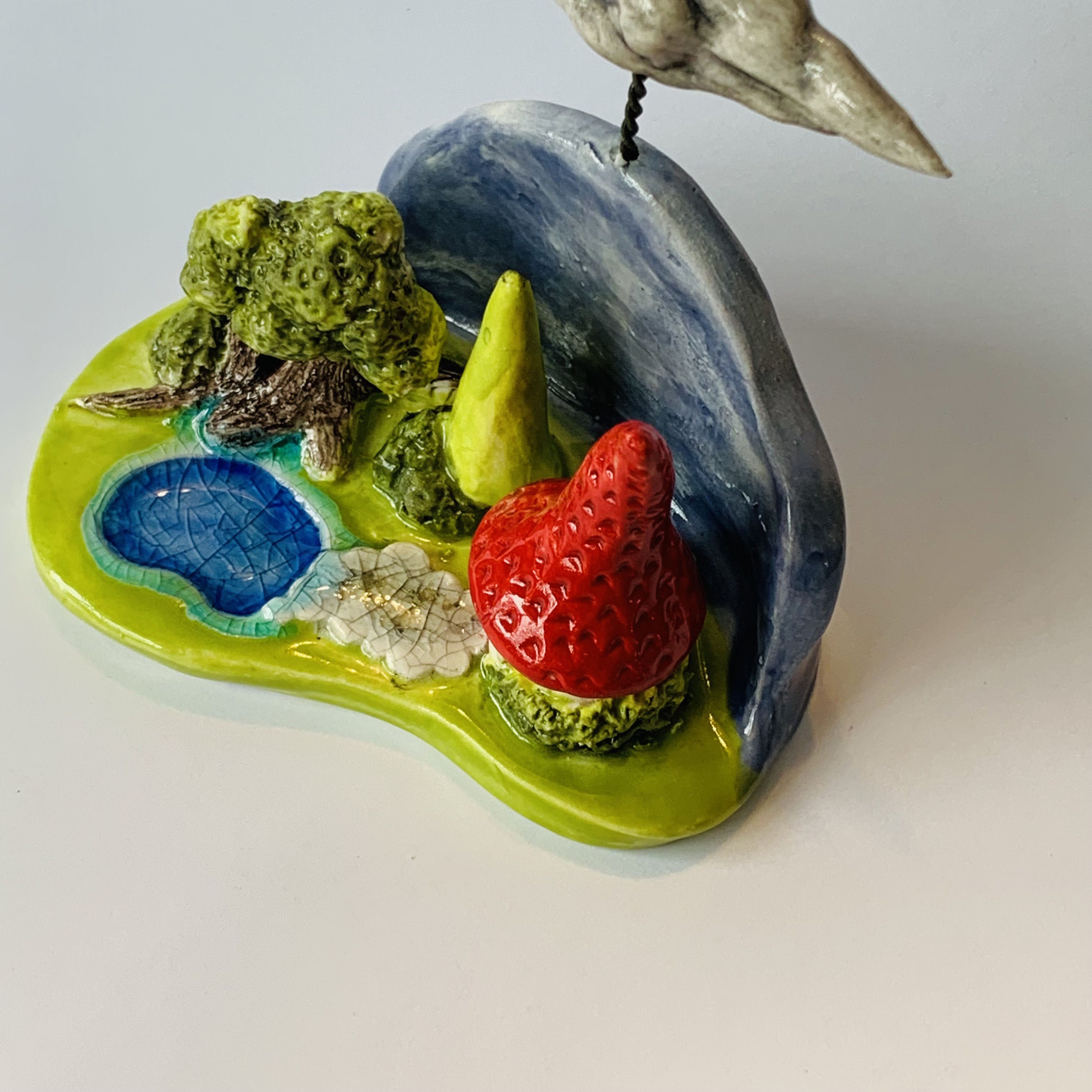 We've Got It All... Highly Detailed Mini Gnome Home Ceramic Fairy ...