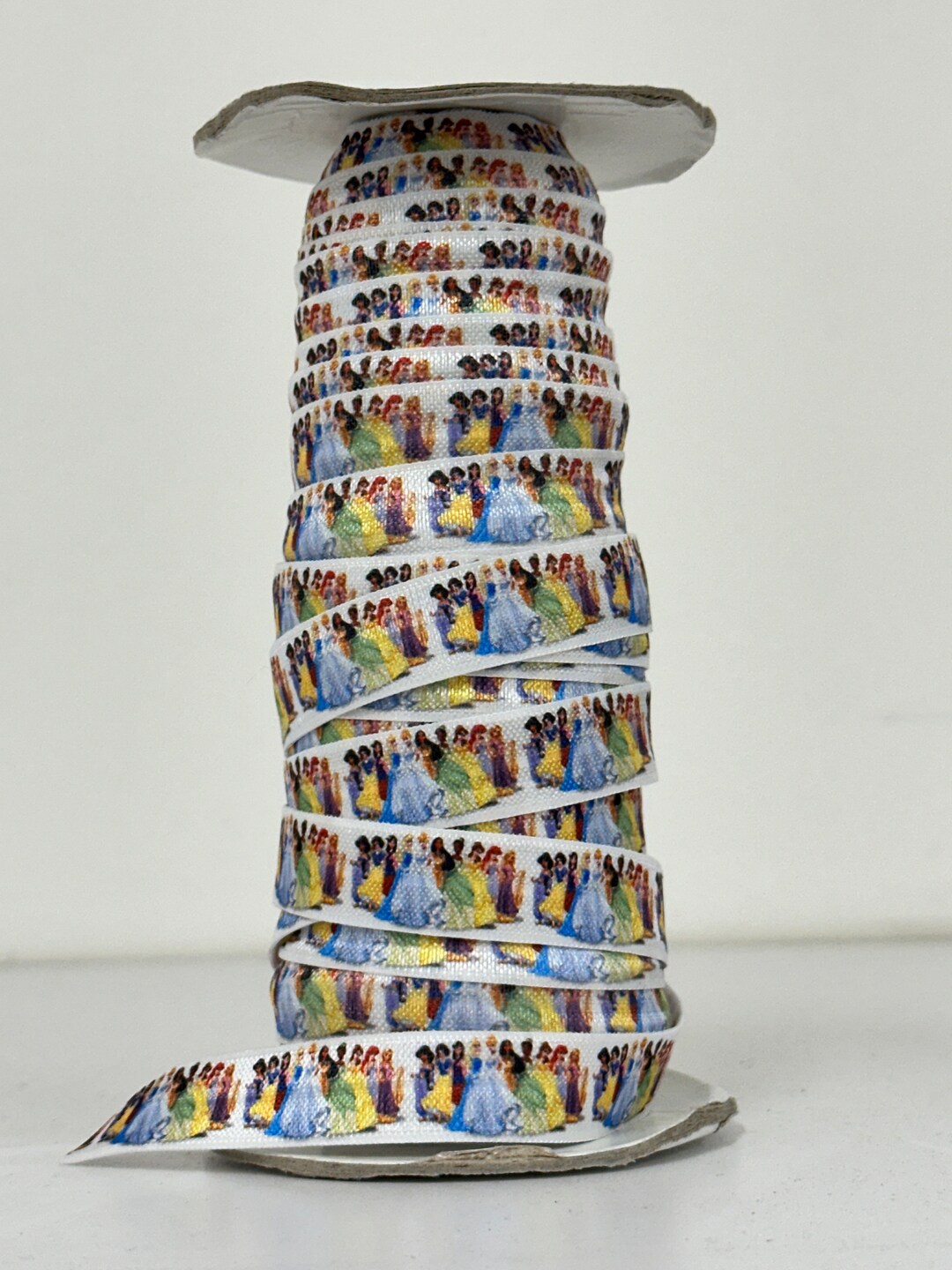 5 Yards Inspired Princess Elastic - 5/8" Fold Over Elastic - Character ...