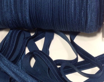 Navy Blue Elastic | Etsy