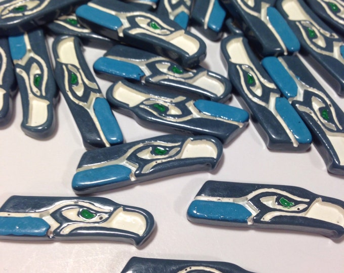 Seattle Seahawks Resins 12th Man Seahawk Head Bling - Etsy