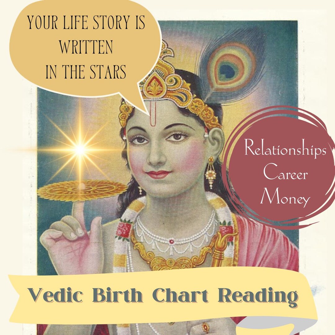 Detailed Birth Chart Reading for Love, Career, Life Purpose. Vedic ...
