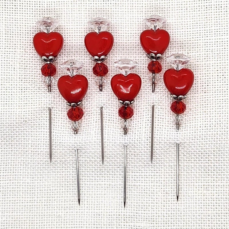 Heart Pin Cushion - Etsy