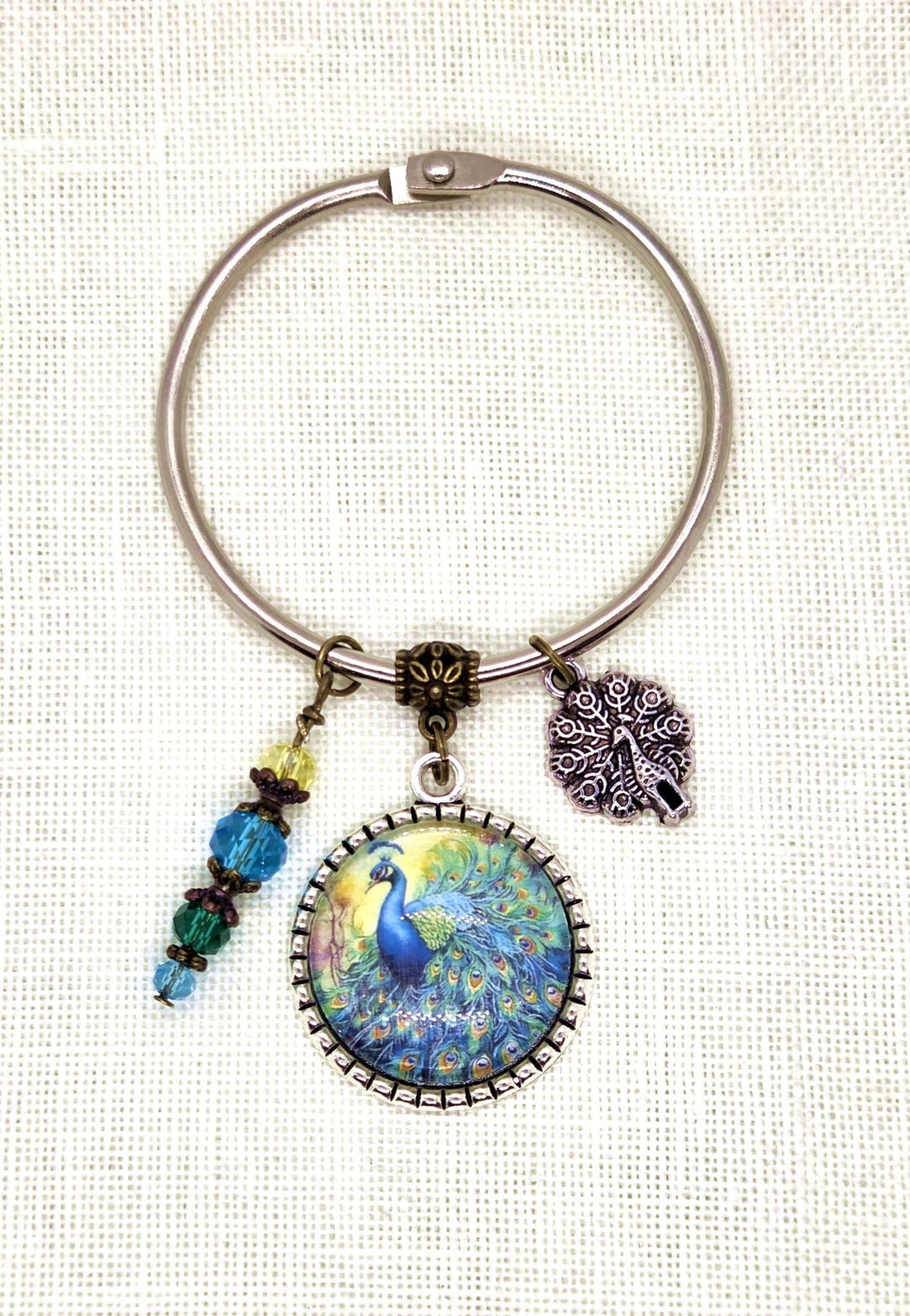 Peacock, Bird, Feather, Fowl, Floss Ring, Floss, Threads, Cross Stitch ...