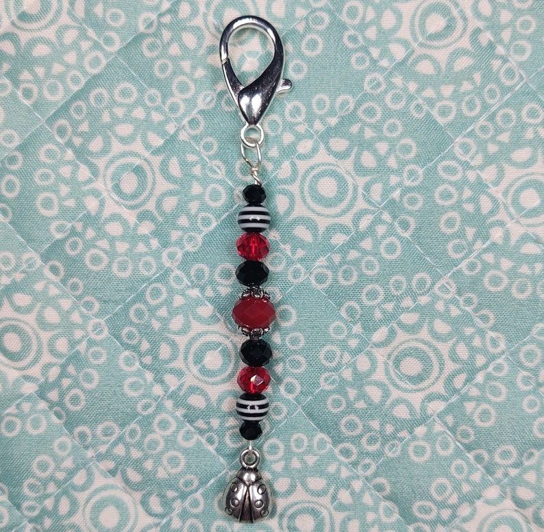 Ladybug Ladybird Insect Zipper Pull Project Bag Fob - Etsy