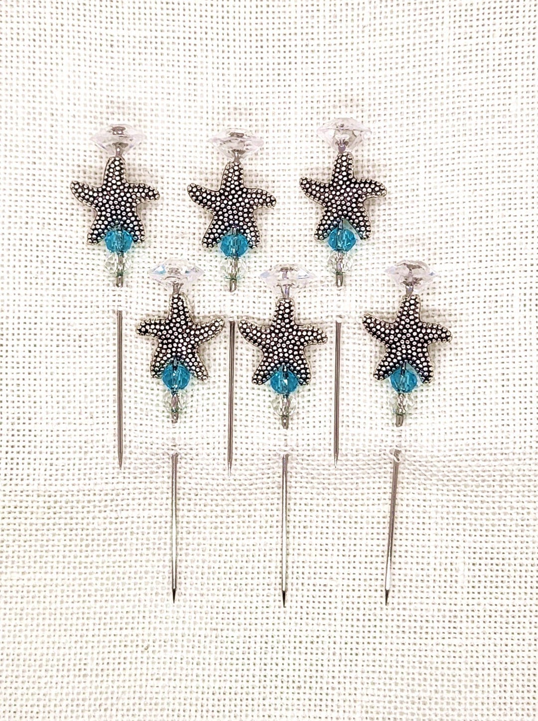 Starfish, Ocean, Beach, Counting Pin, Decorative Pin, Pin, Cross Stitch ...