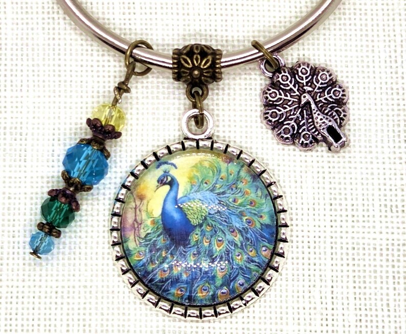Peacock, Bird, Feather, Fowl, Floss Ring, Floss, Threads, Cross Stitch ...