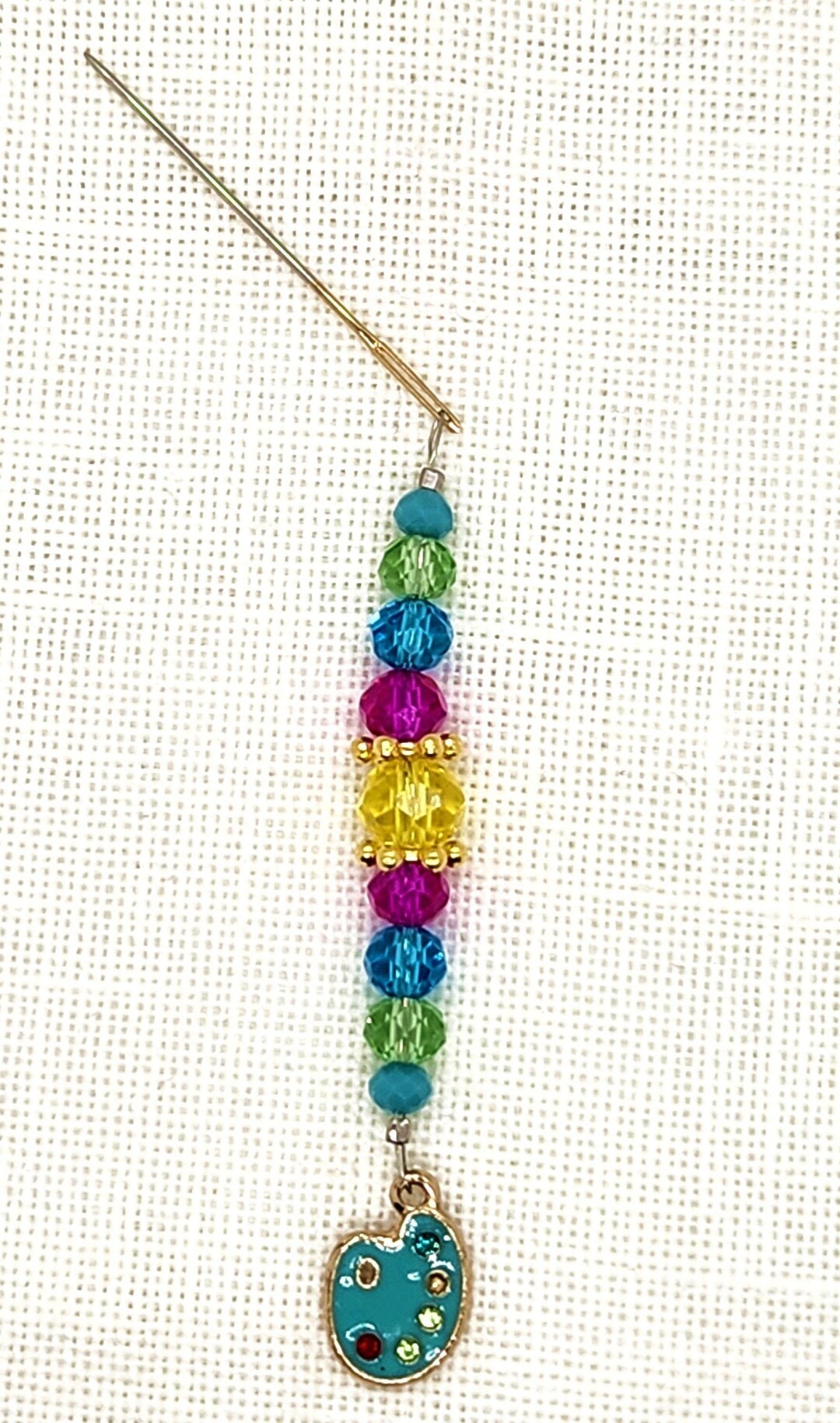 Palette, Blue, Art, Frogger, Picker, Needle, Bling, Cross Stitch ...