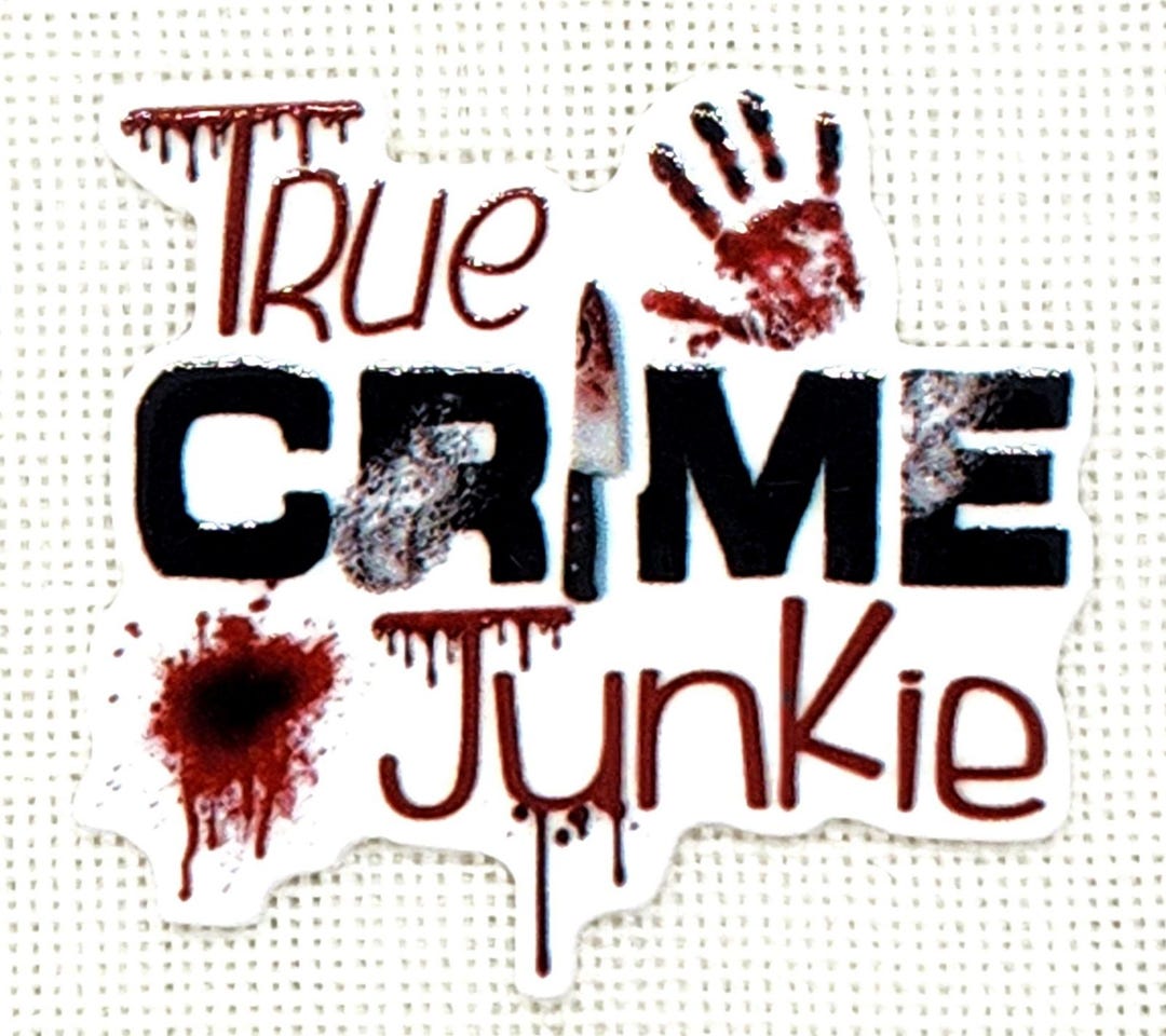 True, Crime, Junkie, Red, Needle Minder, Cross Stitch, Stitching ...