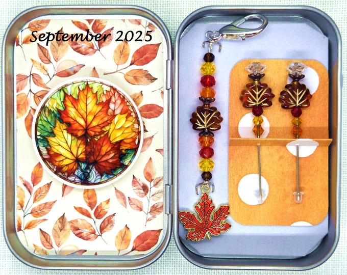 September, Club Extra, Fall, Leaves, Autumn, Making Stitching Fun ...