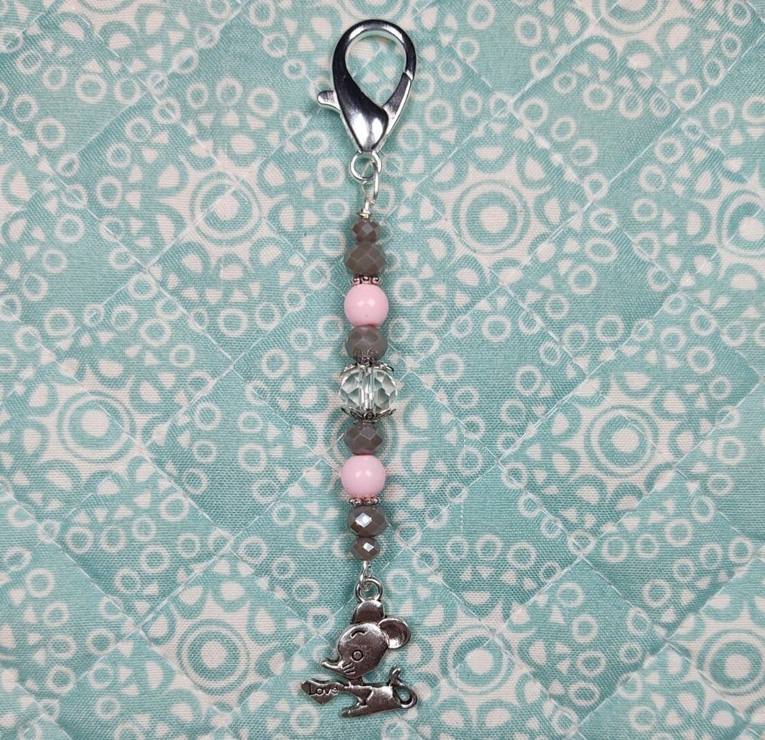 Mouse Mice Rodent Zipper Pull Project Bag Fob Scissor - Etsy