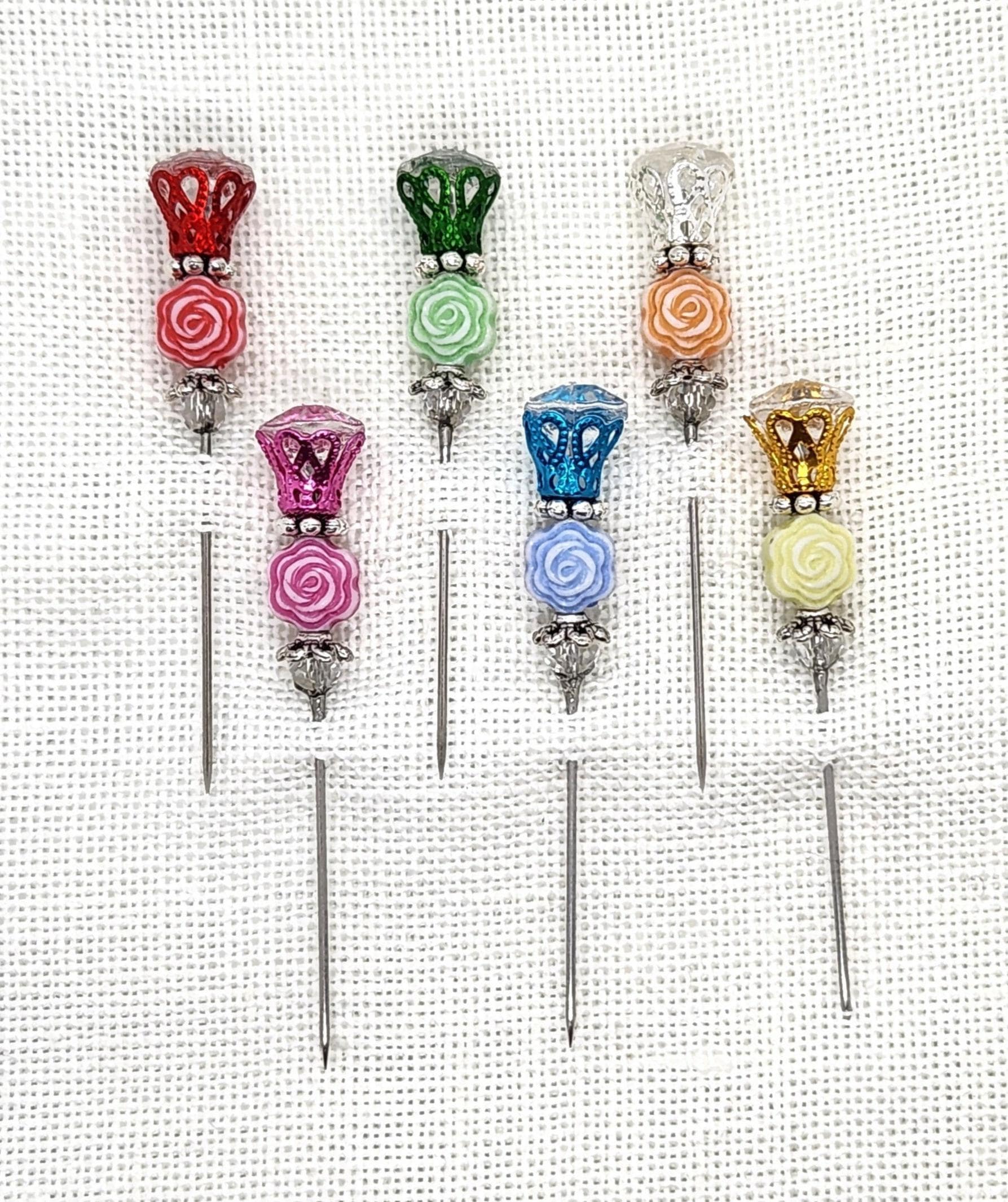 Rose, Flower, Garden, Counting Pin, Pin, Decorative Pin, Cross Stitch ...