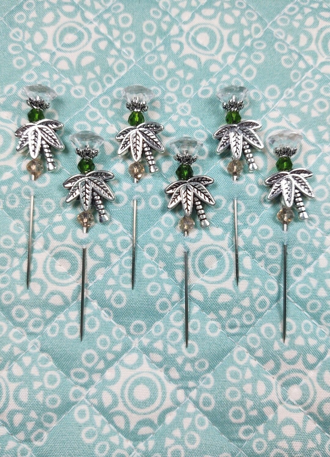 Palm Tree, Tropical, Tree, Counting Pin, Decorative Pin, Pin, Cross ...