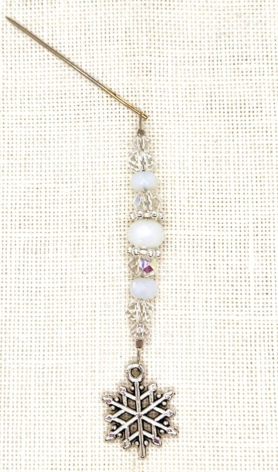 Snowflake, White, Silver, Winter, Christmas, Frogger, Picker, Needle ...