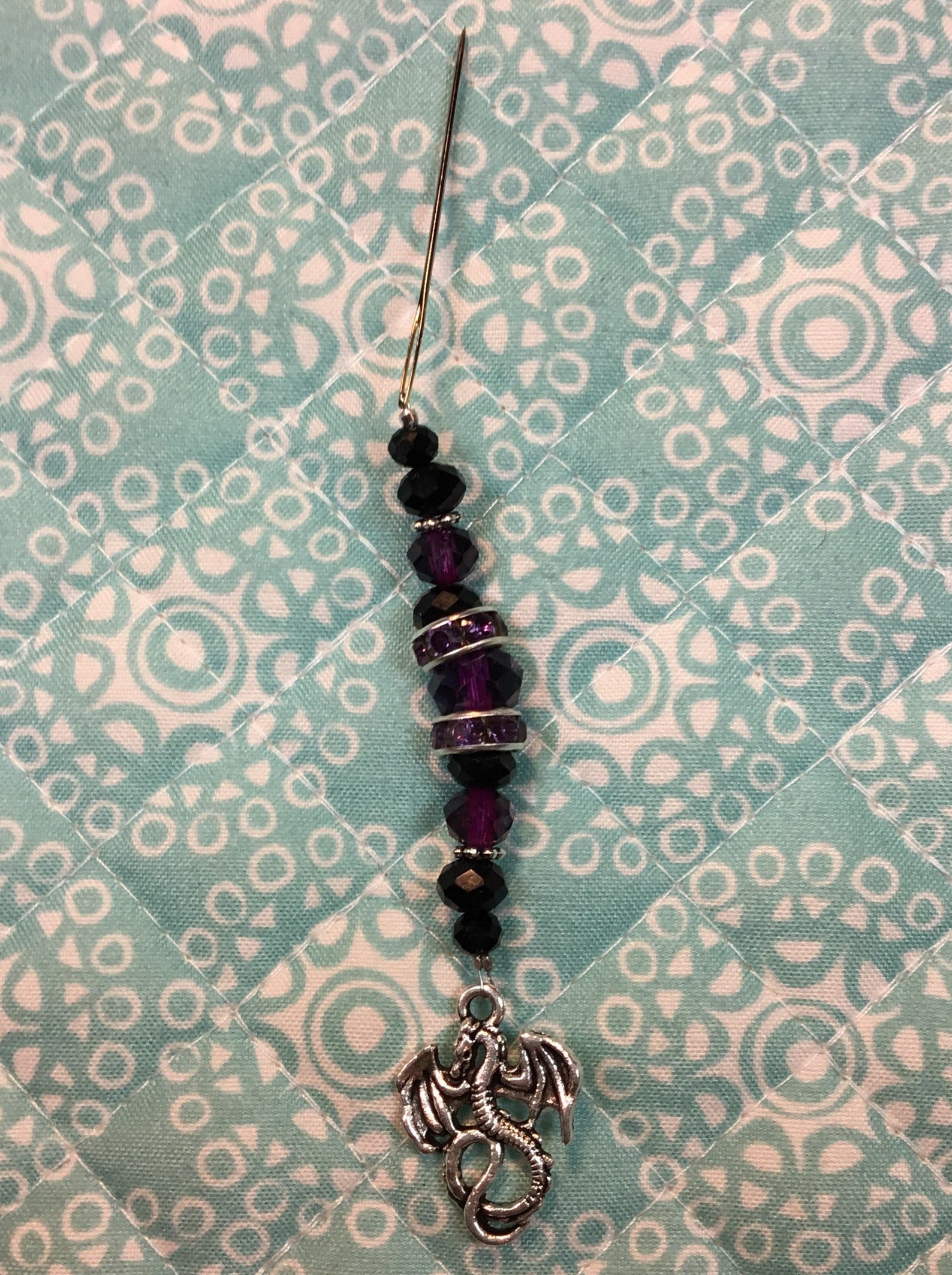 Dragon Wings Gothic Frogger Picker Needle Bling Cross | Etsy