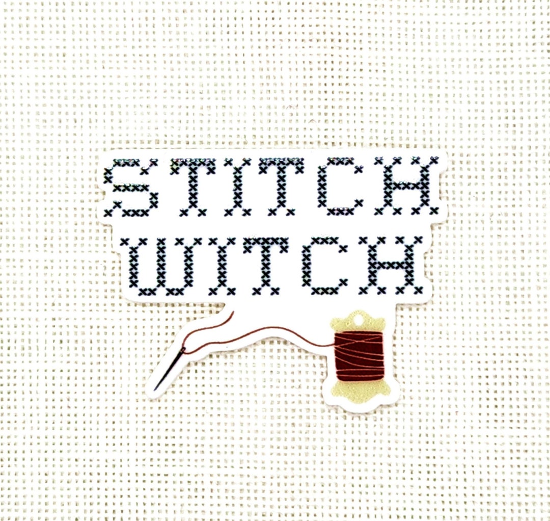 Stitch, Witch, Thread, Cross Stitch, Hobby, Needle Minder, Needle ...