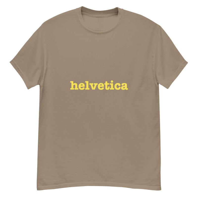 Helvetica Clothing - Etsy