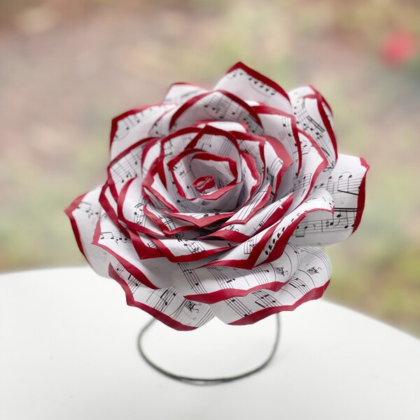 Music Note Flowers - Etsy