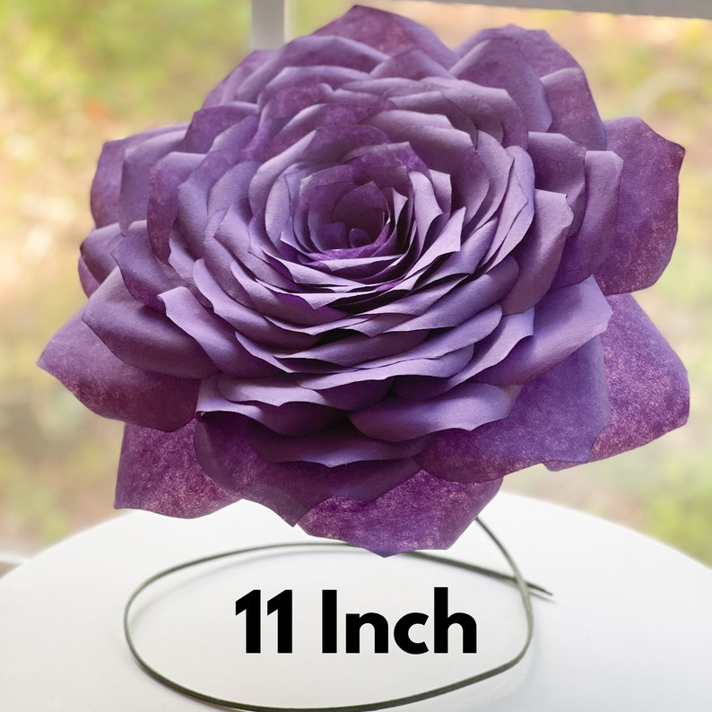 Giant Paper Rose - Paper Flower - Color Choices - Valentines Day Gift ...