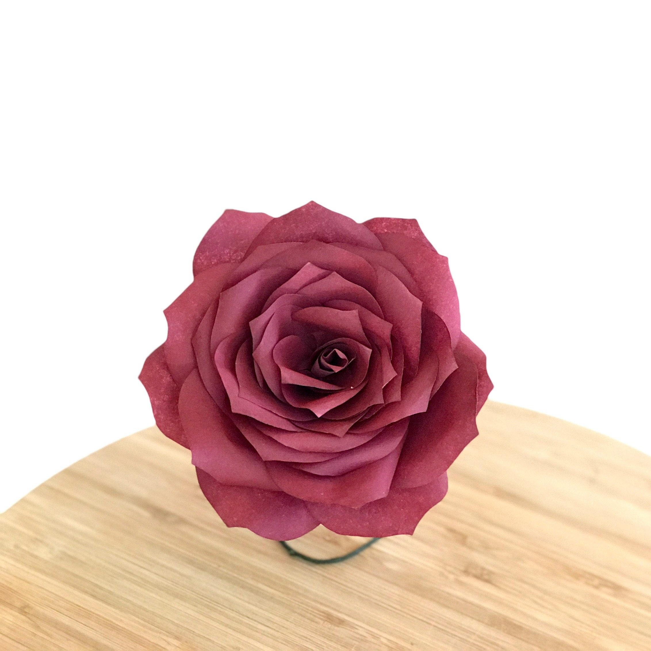 Paper roses Coffee Filter flowers Customizable colors | Etsy