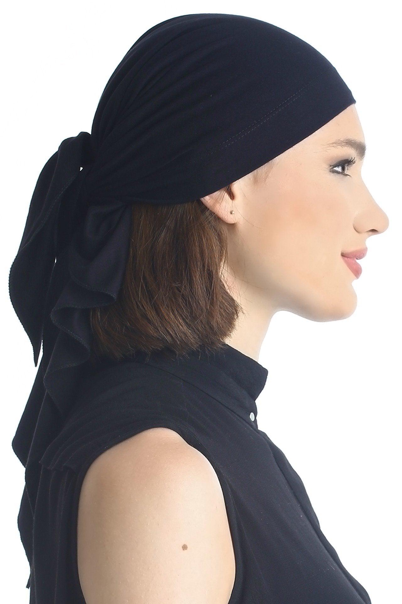 Extra Large Bamboo Cotton Bandana: Chemo Hair Loss Head Scarf, Tie Back ...