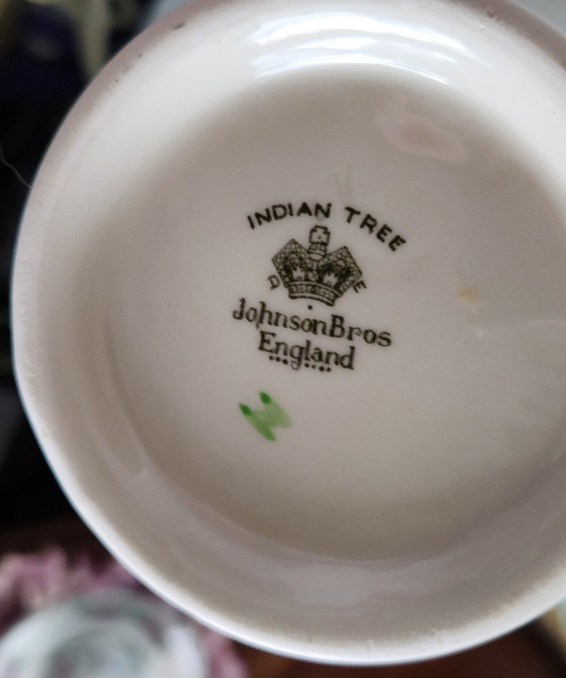 Coffee Pot Vintage Johnson Bros Indian Tree Coffee Serving Pot - Etsy