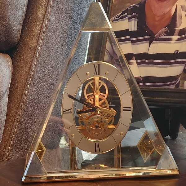 Mcm Desk Clock - Etsy