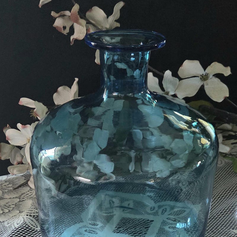 Large Bottle Vase - Etsy