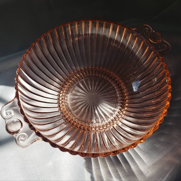 Pattern Glass Bowl - Etsy