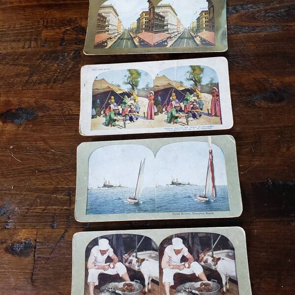 Stereograph Cards - Etsy