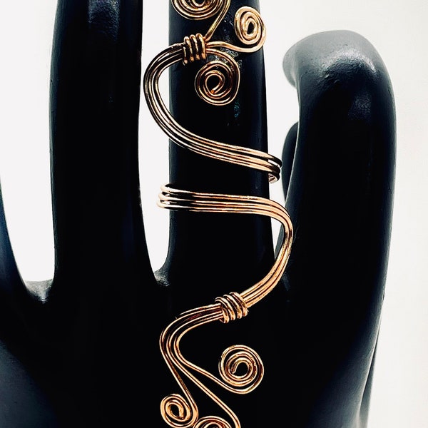 Full Finger Ring - Etsy