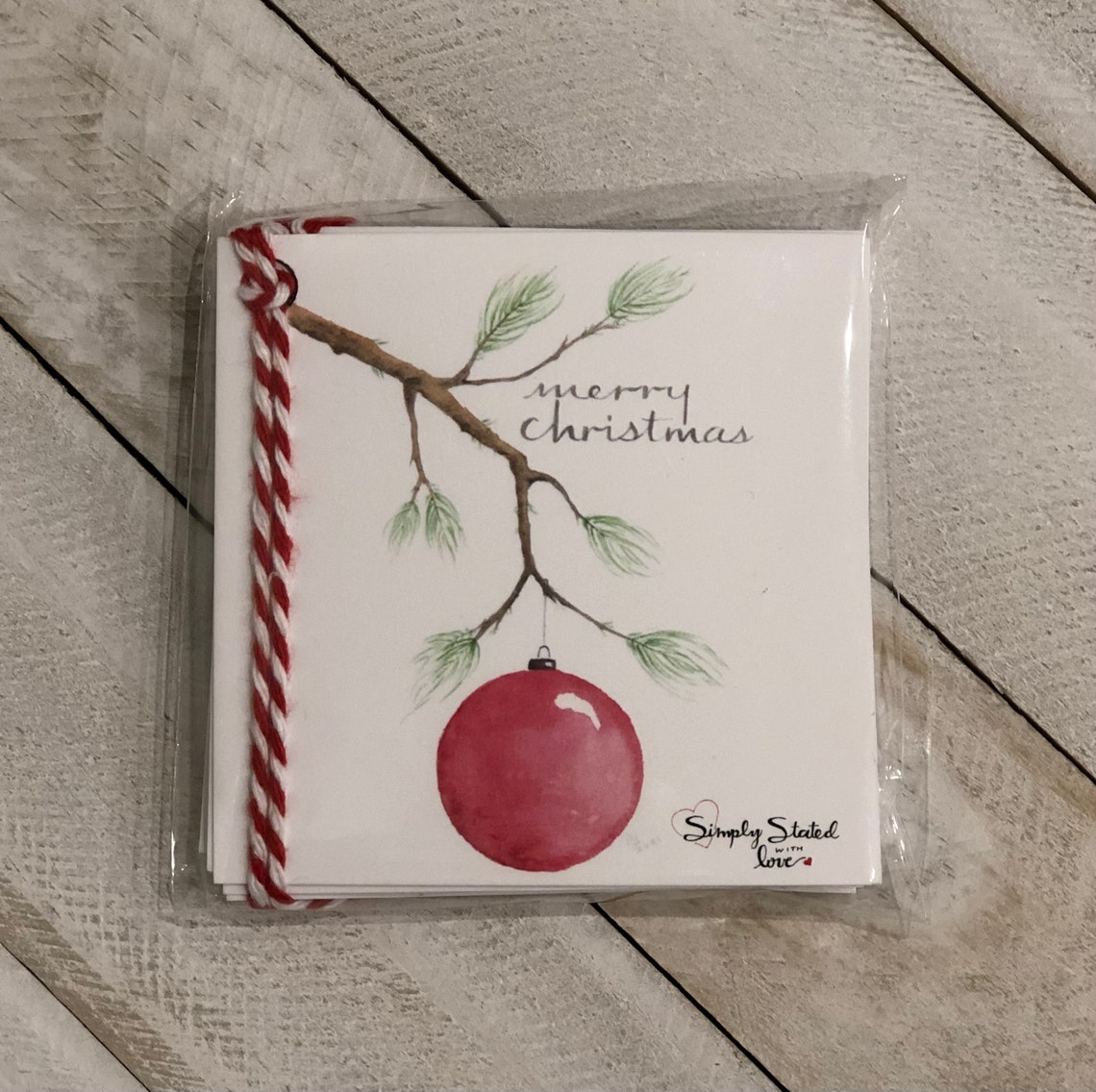 Christmas Gift Tag Set Merry Christmas Gift Tags 10 Gift Tags With ...