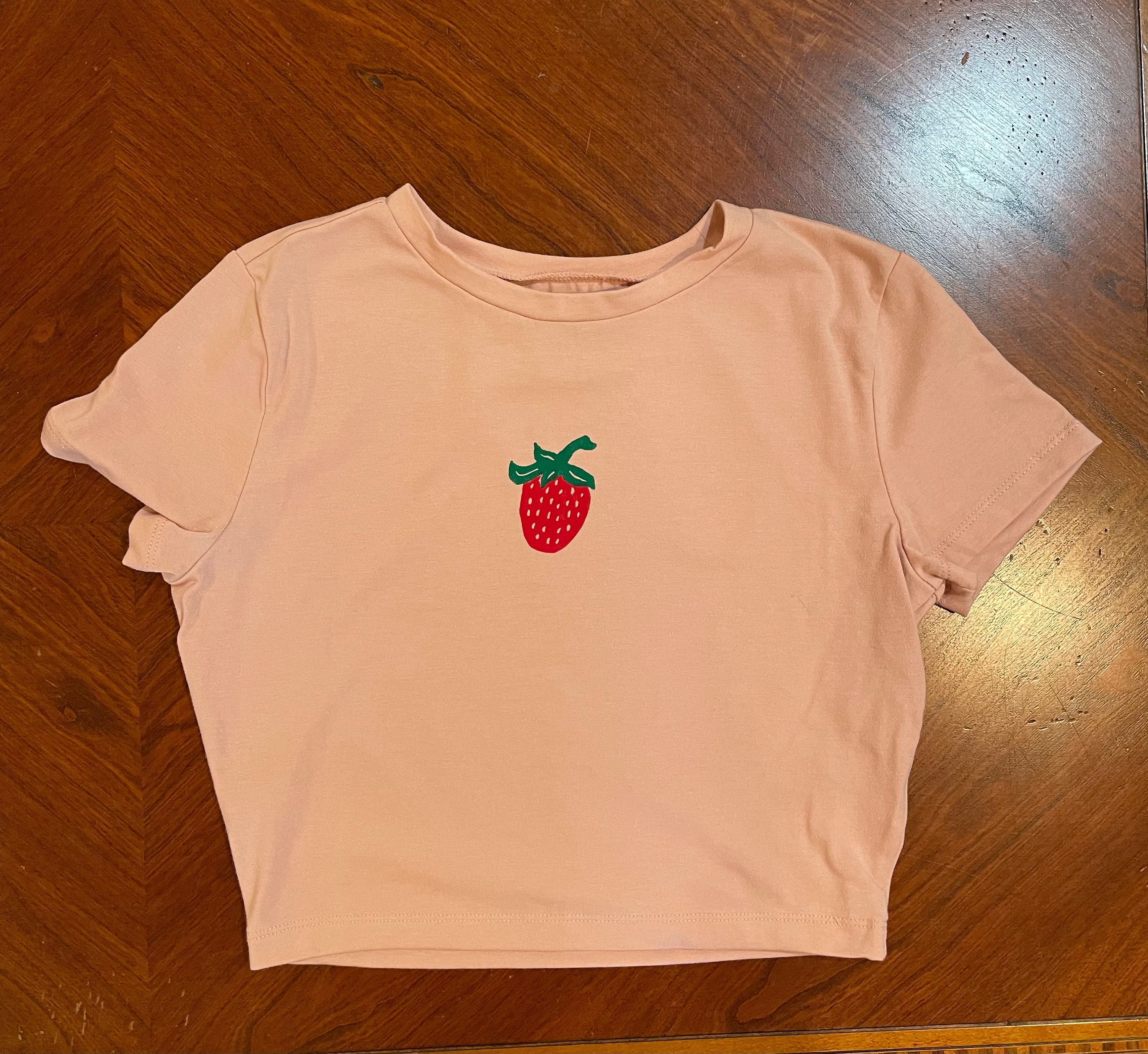 Strawberry Crop Top | Etsy