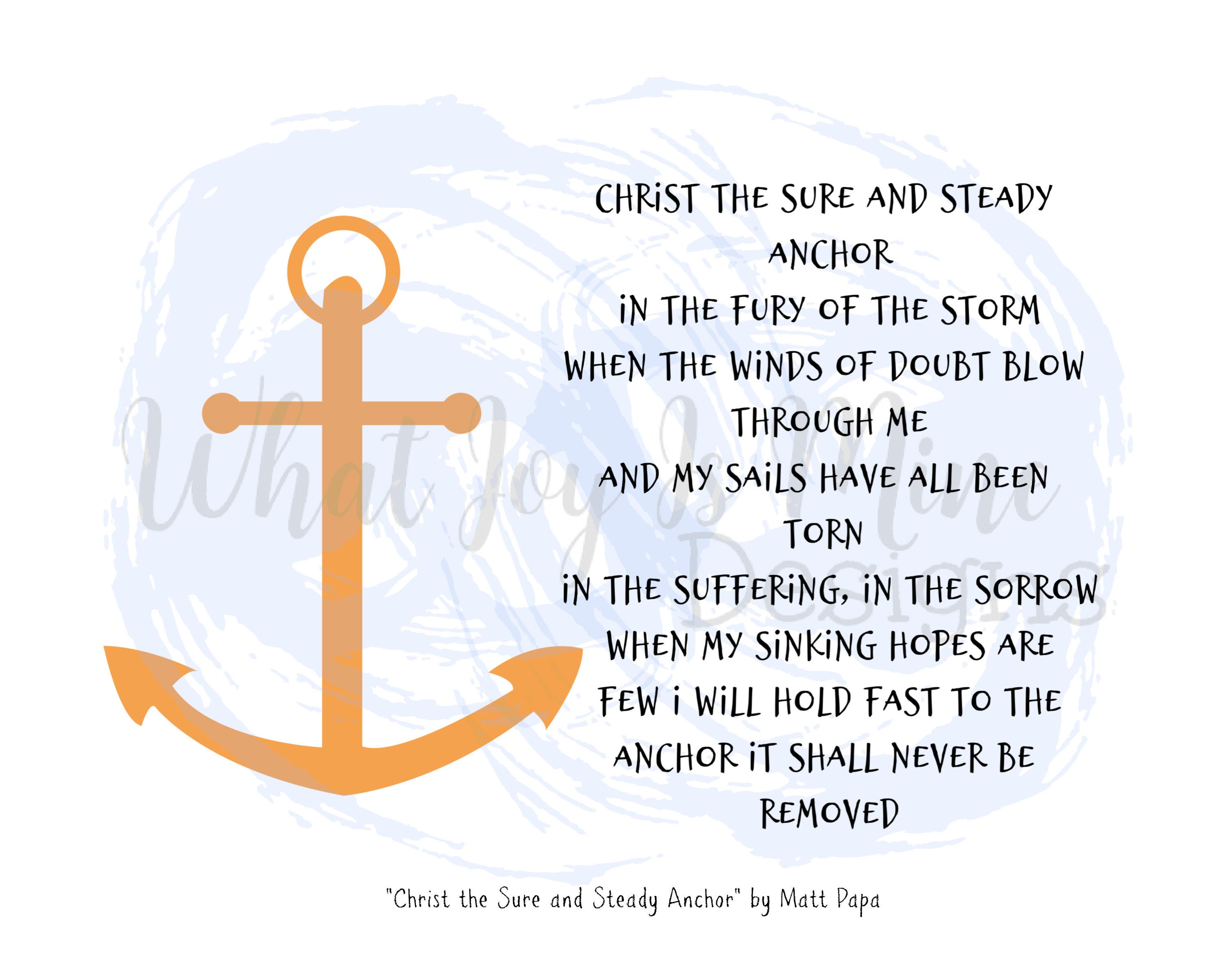 Anchored In Christ Lds