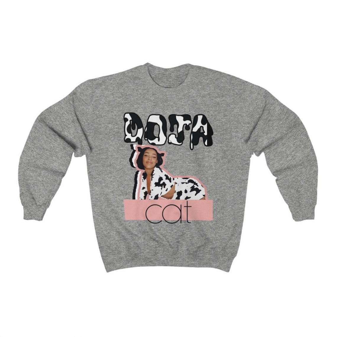 DOJA CAT - Mooo! Sweatshirt | B*tch, I'm a Cow. Moo | Doja Cat | Hip ...