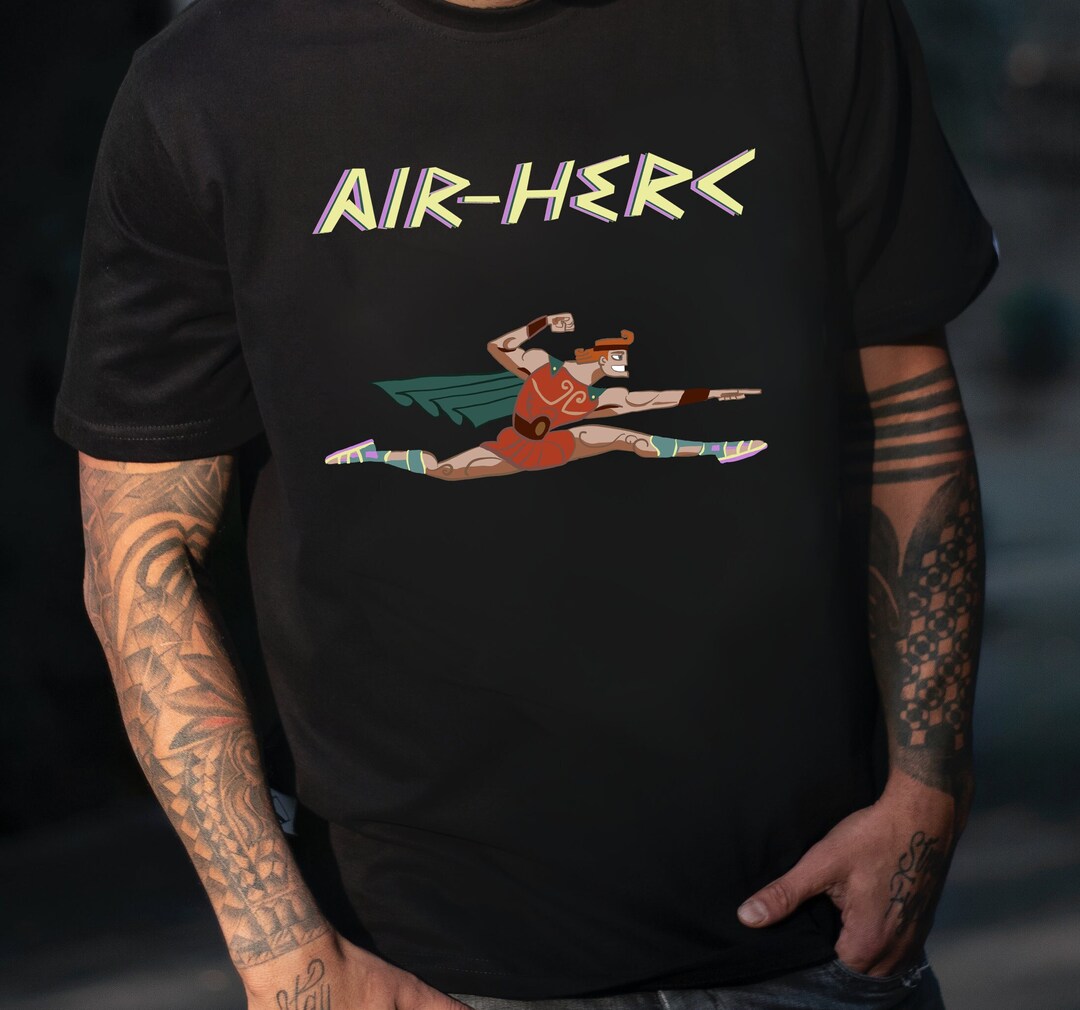 AIR HERC | Hercules Unisex T-shirt | Disney Hercules, Classics, Vintage ...