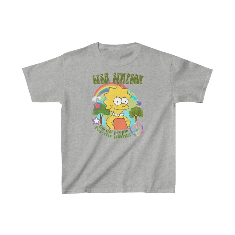 LISA SIMPSON Kids Size T-shirt 'for the People, for the Planet' | the ...
