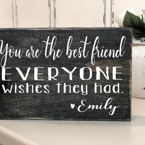 You Are the Friend Everyone Wishes They Had - Etsy UK