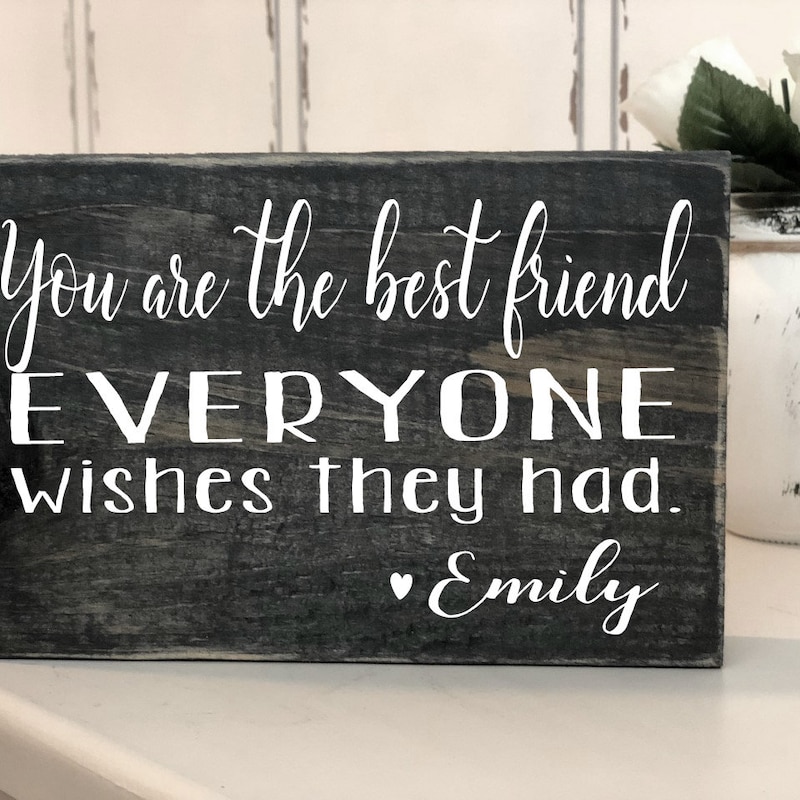 Best Friend Sign - Etsy