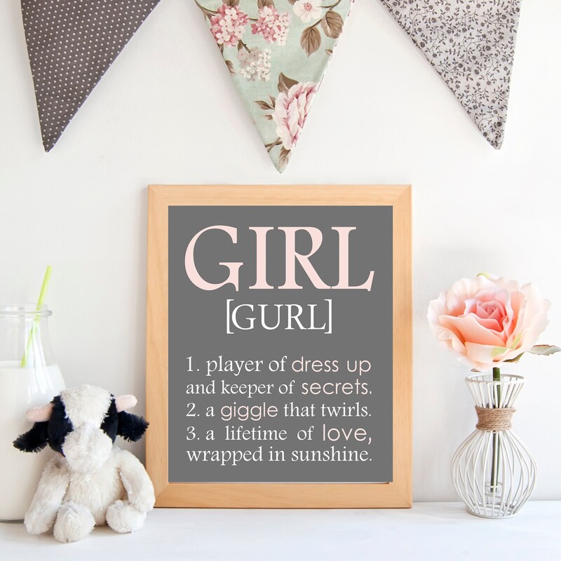 Girl Noun - Etsy