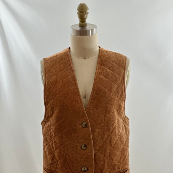 Button Front Vest - Etsy