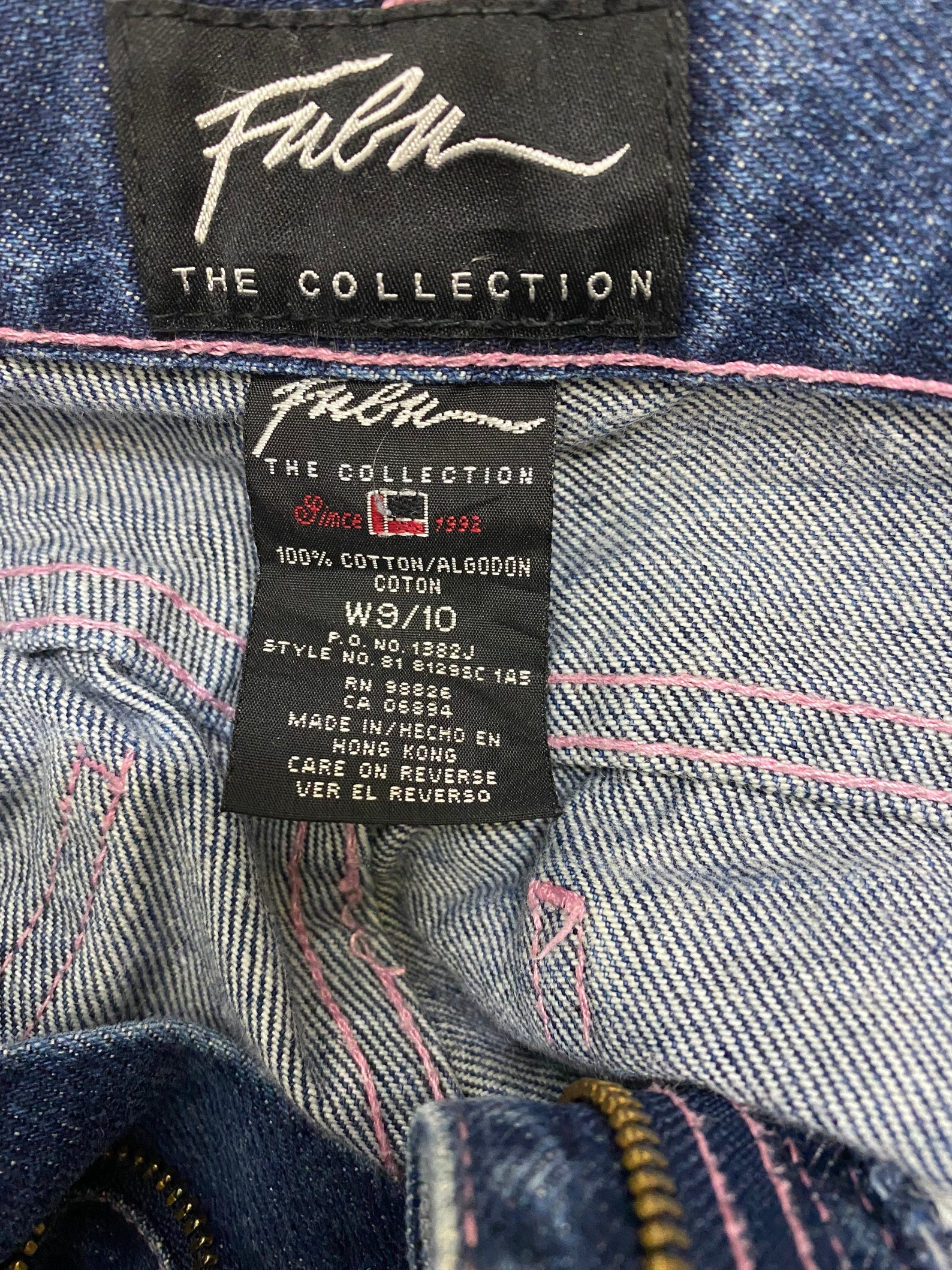 Vintage 90s FUBU Streetwear Denim High Waisted Jeans Dark Wash - Etsy UK